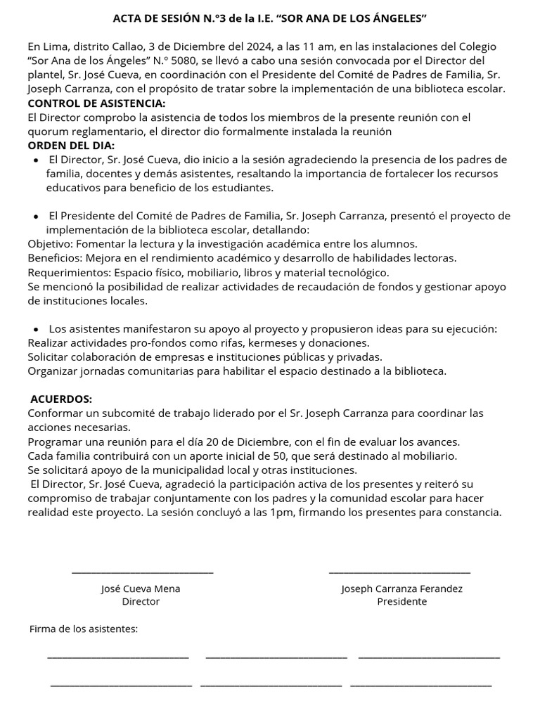Acta | PDF