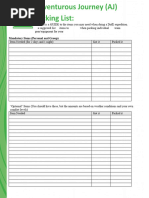 Air Assault School Packing List | PDF