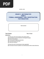 Grade 9 Math Teaching Plans | PDF | Triangle | Rectangle