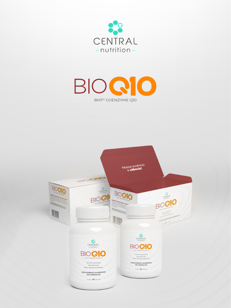 Nutrition BIO Q10 Lamina Tecnica | PDF | Corpo humano | Célula (Biologia)