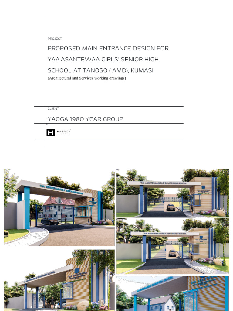 Yags Main Entrance Design 01 | PDF | Architectural Elements ...