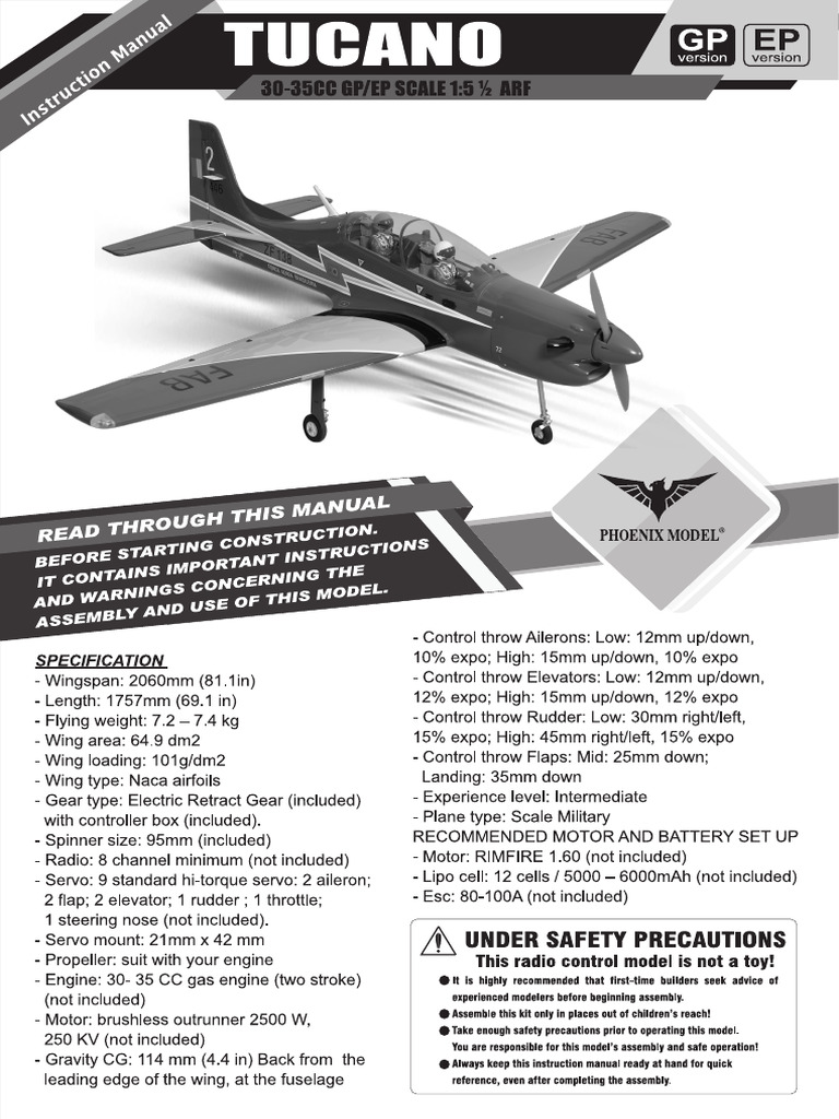 Ph204 Tucano A4 | PDF