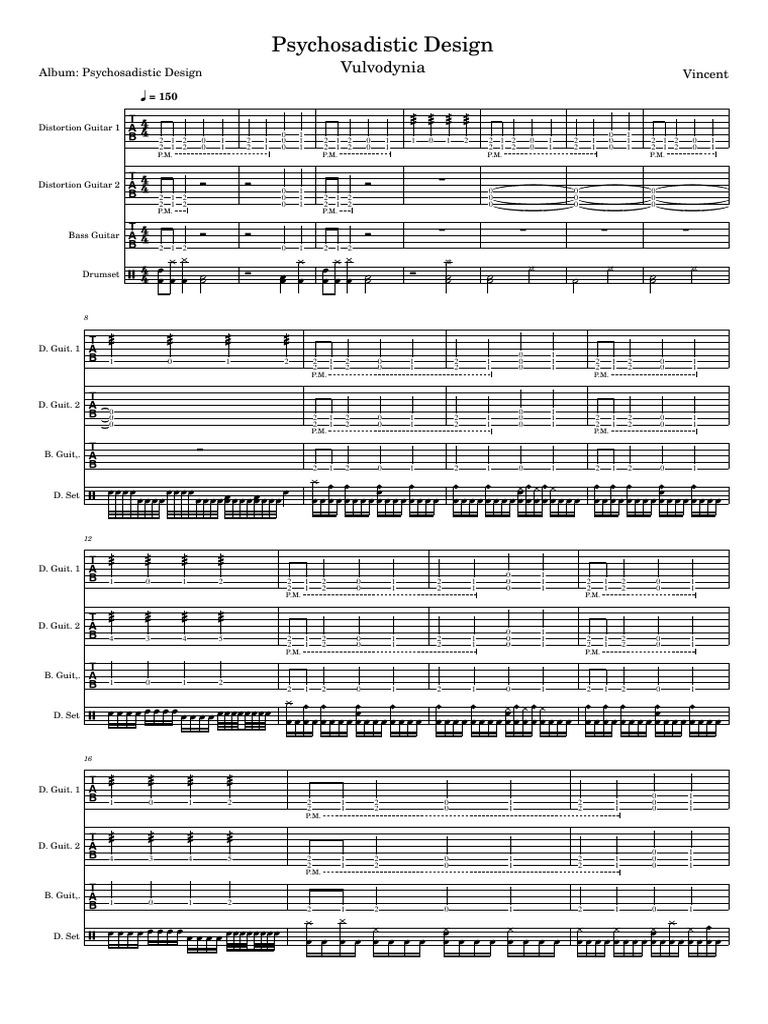 Vulvodynia - Psychosadistic Design | PDF | Guitar Family Instruments ...