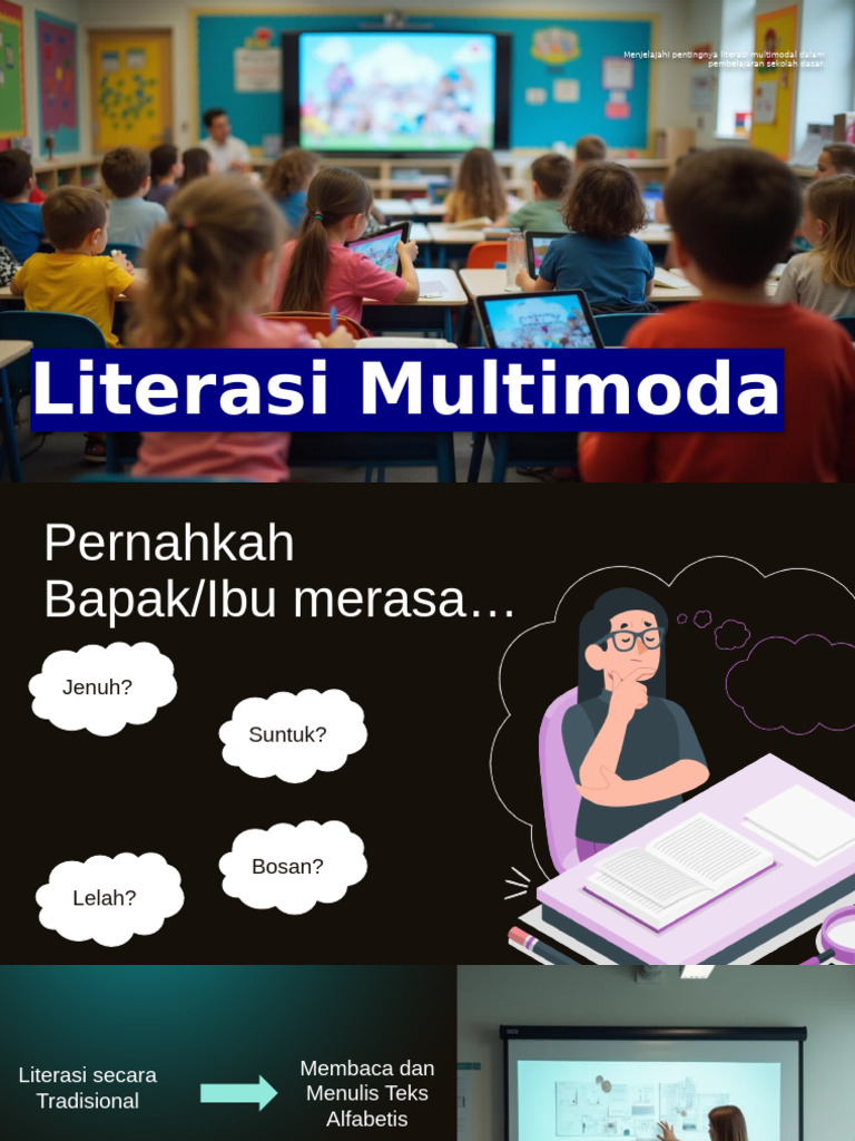 Literasi Multimodal | PDF