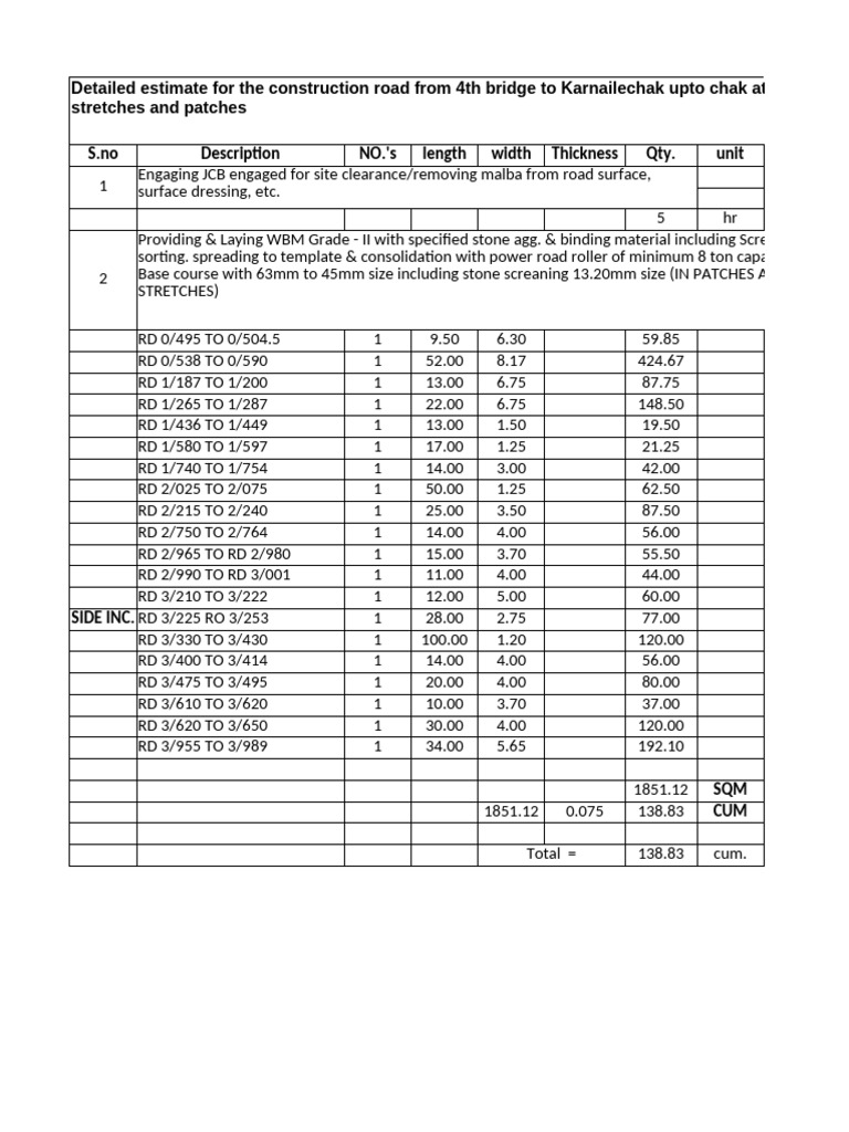 4th Bridge To Judge House | PDF | Road Surface | Road