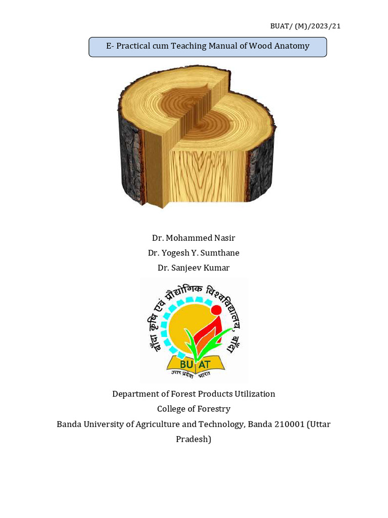 PMEC Average Package in Wood Anatomy | PDF | Plant Stem | Wood