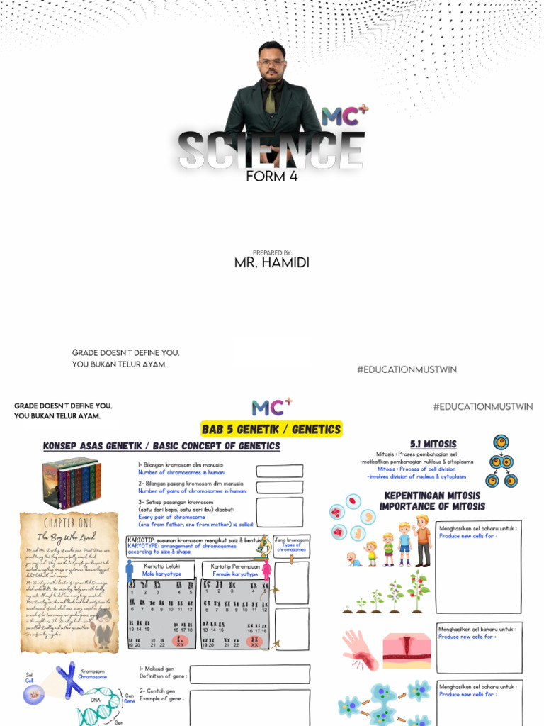 Form 4 Sci MR Hamidi 23.04.2025 | PDF