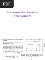 Phase Diagram Exercises and Solutions | PDF | Steel | Phase (Matter)