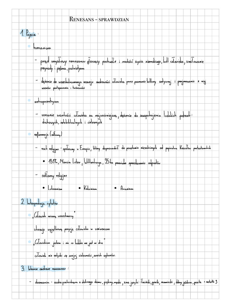 Polski Renesans | PDF