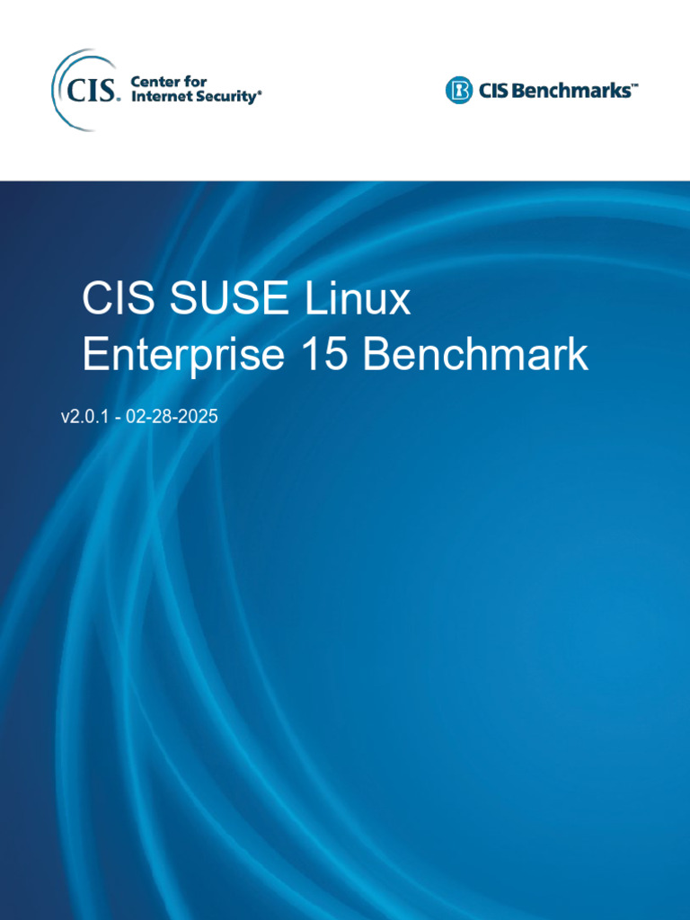 CIS SUSE Linux Enterprise 15 | PDF | Sudo | Computer File