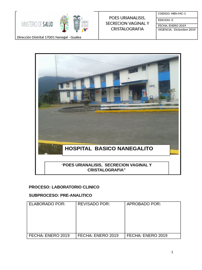 Poes Urianalisis | PDF | Laboratorios | Microscopio