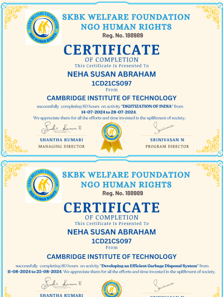 Neha Susan Abraham | PDF