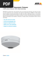 Datasheet Axis p3737 Ple Panoramic Camera en US 413348 (102934) | PDF ...