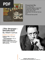 Albert Camus: Life and 'The Stranger' | PDF | Albert Camus