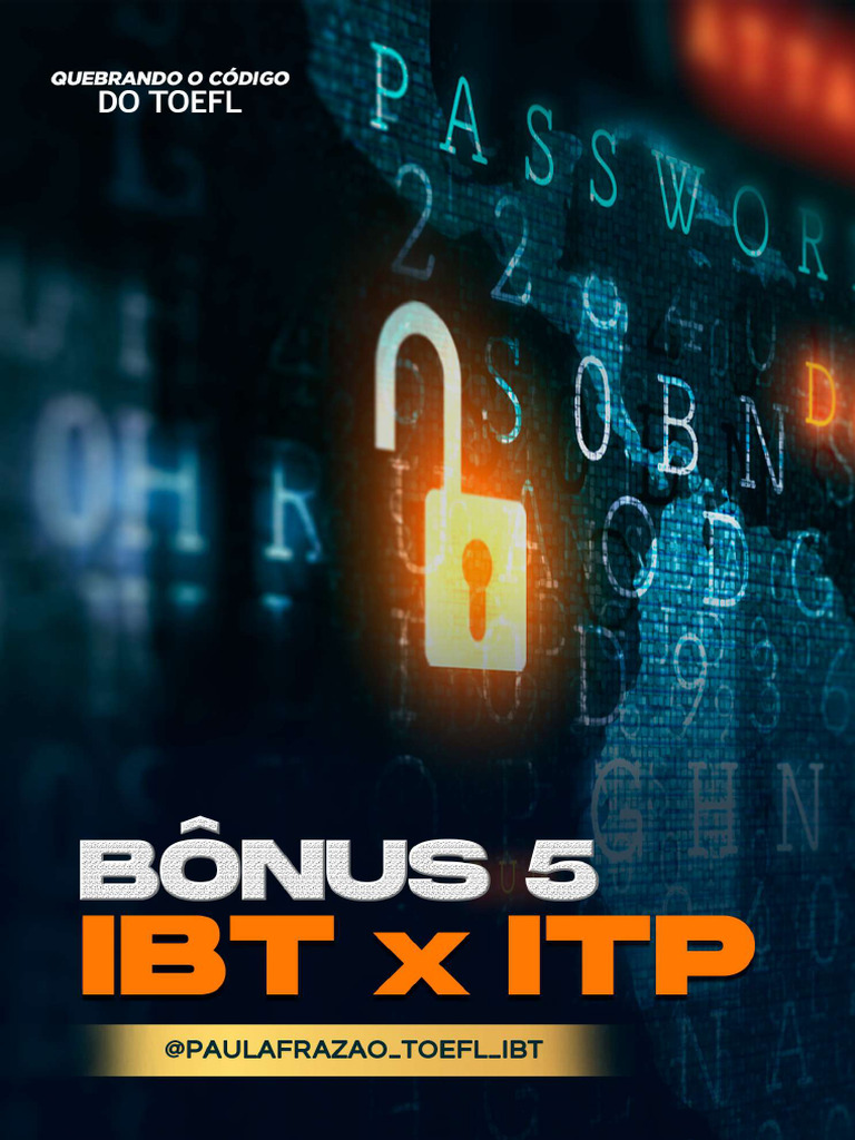 (Paula Frazao) Bônus 5 - Ibt X Itp | PDF