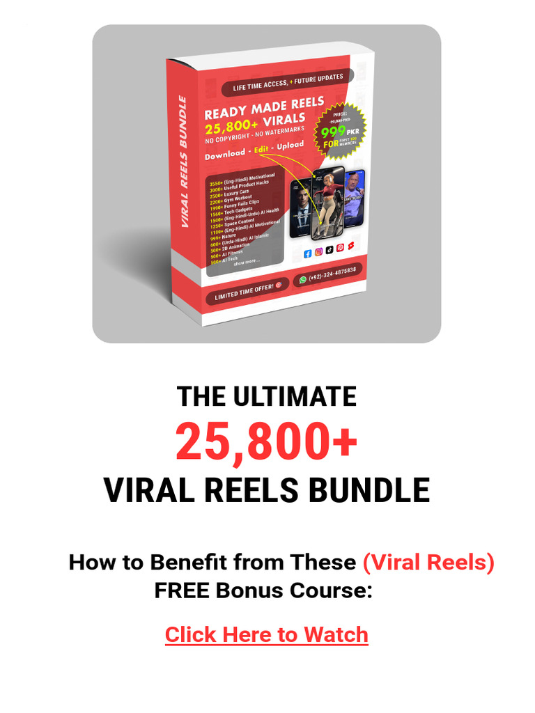 Free Viral Reels Course Bundle | PDF