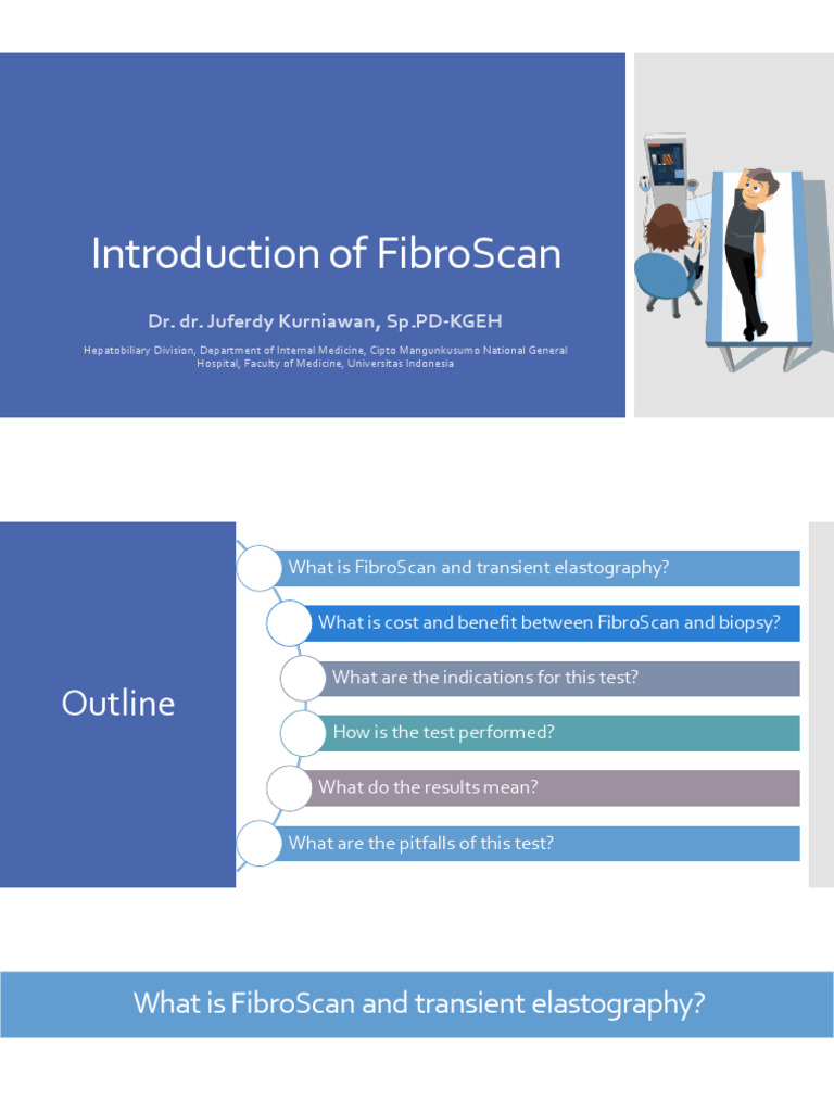 Introduction of FibroScan DR Juferdy Kurniawan | PDF | Cirrhosis | Medicine