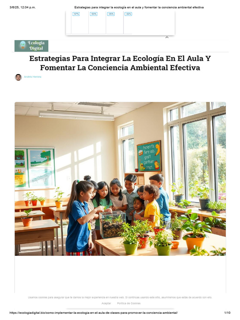 Estrategias para Integrar | PDF | Sustentabilidad | Entorno natural