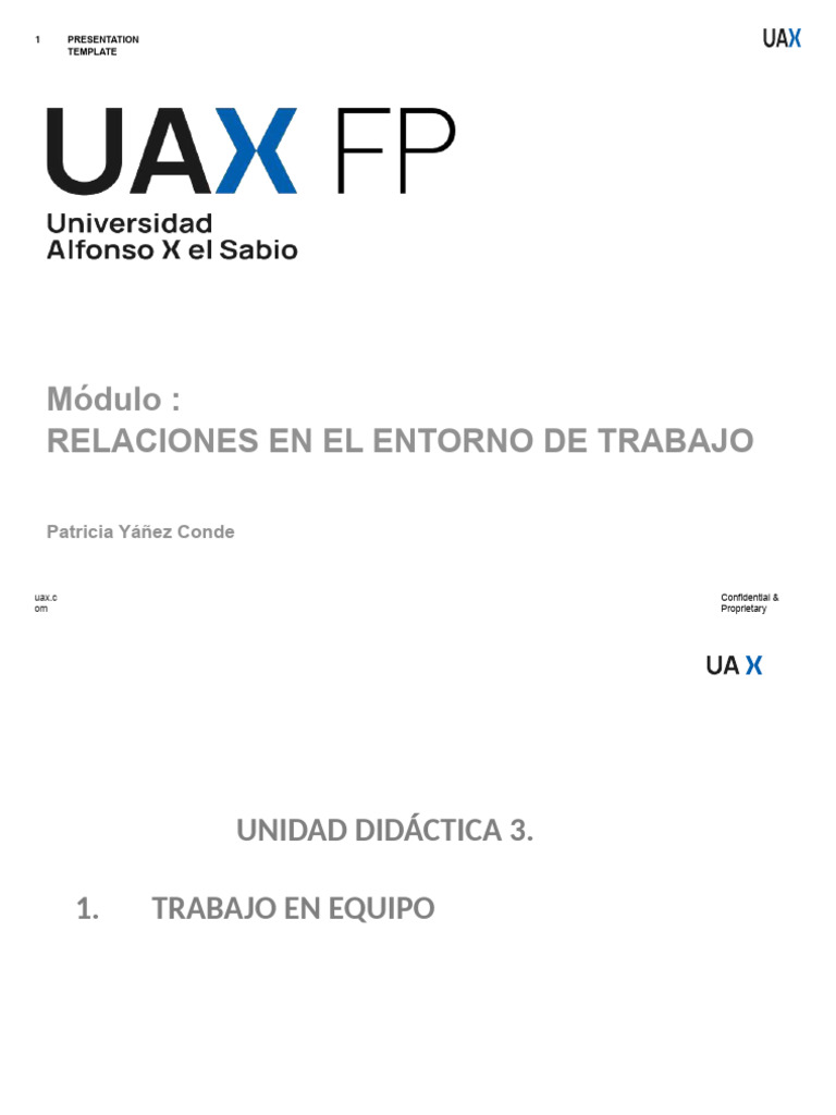 Clase Ret. Ud3. Equipos de Trabajo.pptx | PDF | Comunicación no verbal | Las emociones