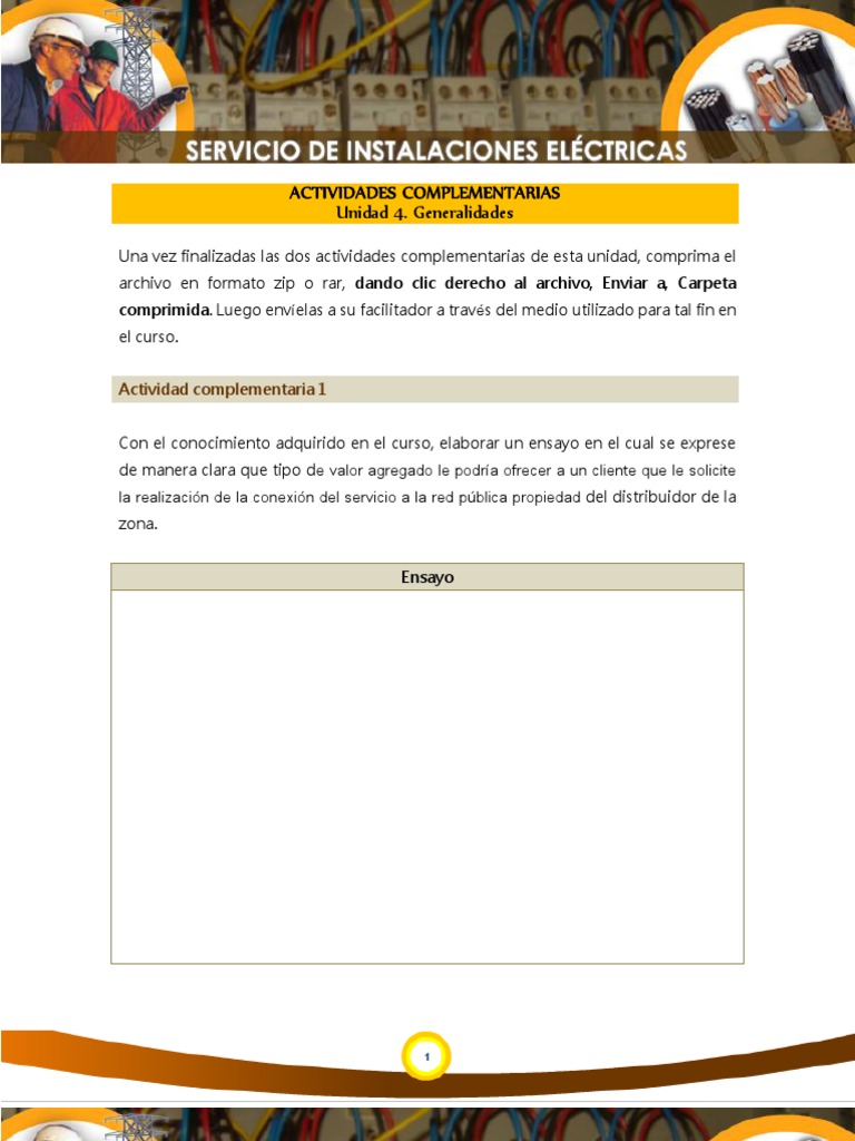 Actividades Complementarias U4 | PDF | Informática | Informática y tecnología de la información