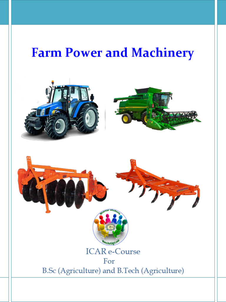 Farm Power and Machinery | PDF | Internal Combustion Engine | Piston