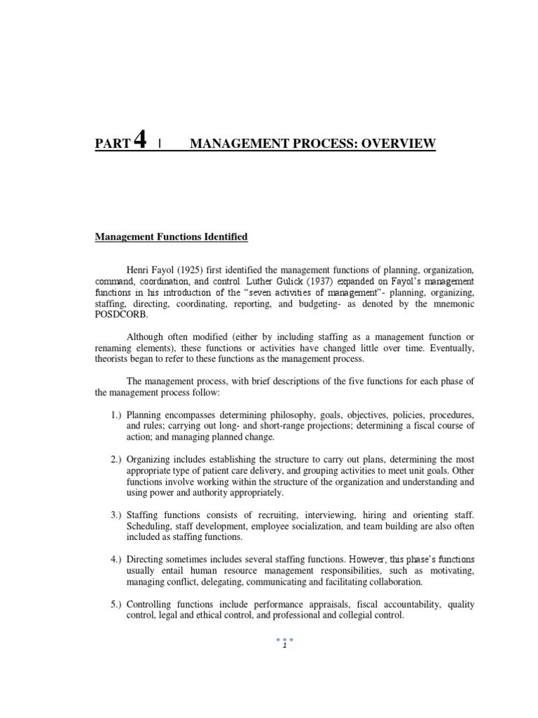 Henri Fayol Command Control Coordinate Plan Organize