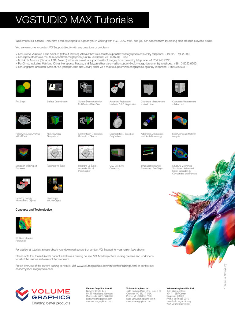 Vgstudiomax33 Tutorials en | PDF | Simulation | Image Segmentation