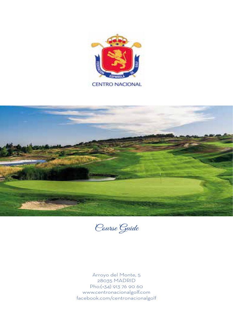 Guía del Centro Nacional de Golf Madrid | PDF | Deportes de verano ...