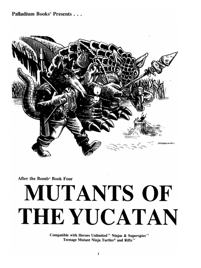 TMNT - After The Bomb 4 - Mutants of The Yucatan | PDF