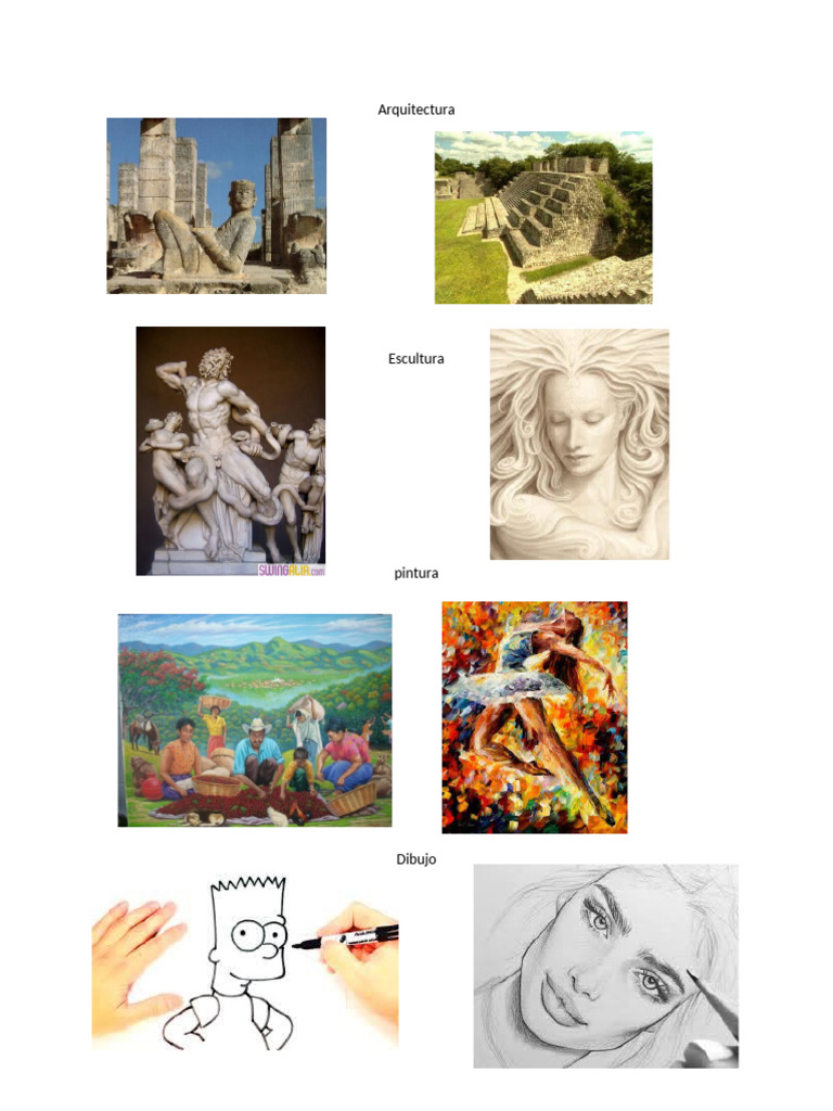2 Arquitectura, Escultura, Pintura, y Dibujo | PDF