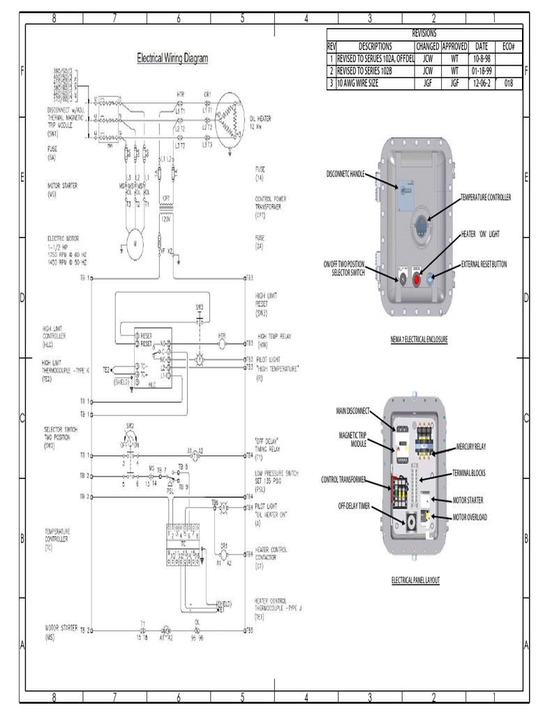 Diagrama Electrico Thermojet PC | PDF
