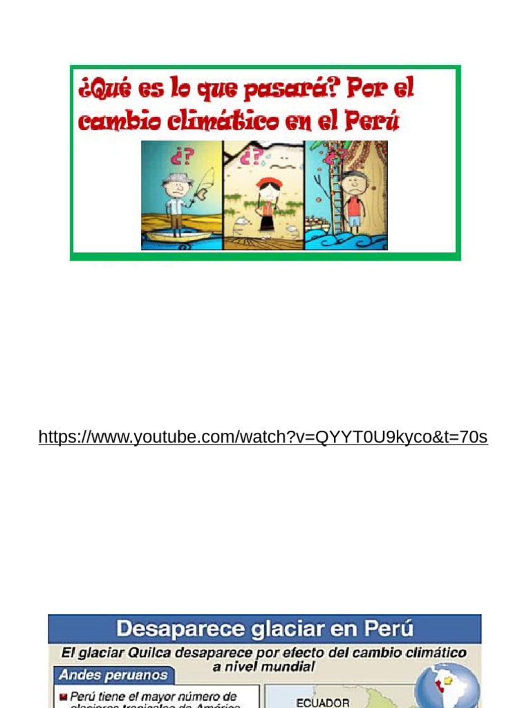 Calentamiento Global y Cambio Climático | PDF