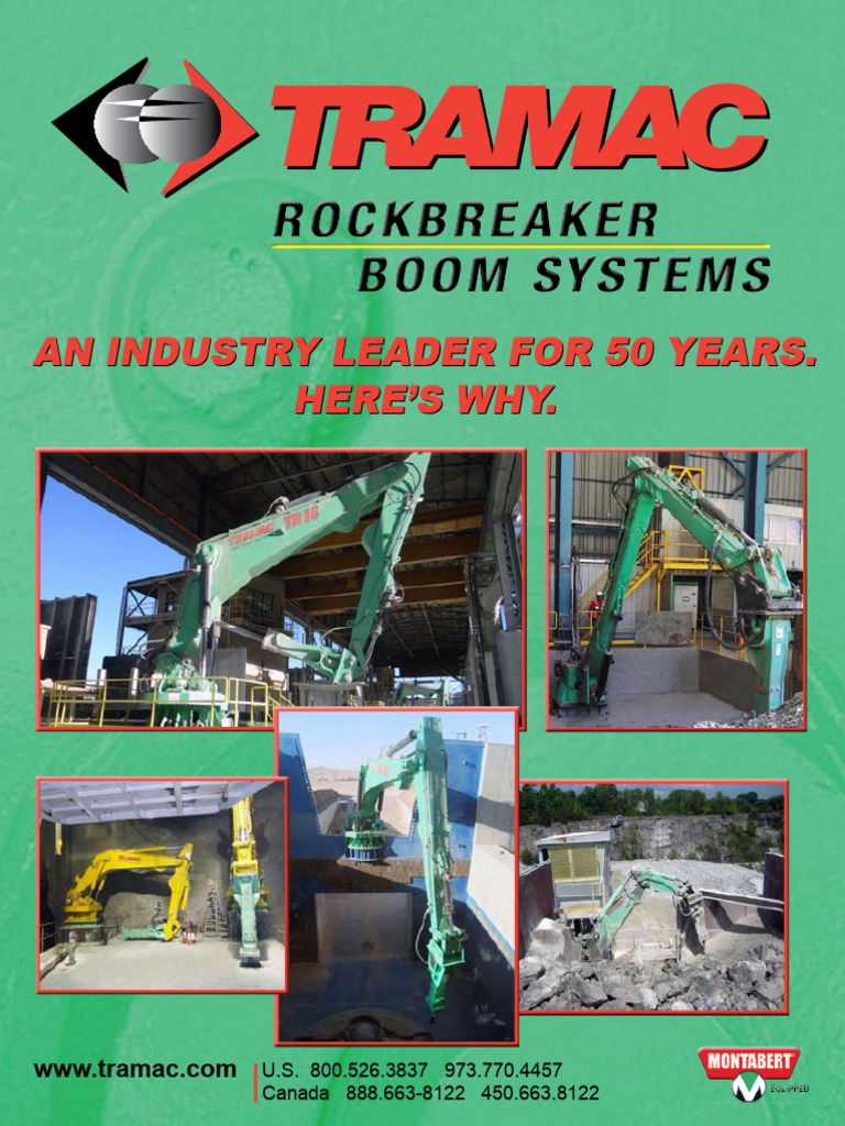 Braço Tramac Boom Full Line | PDF | Rock (Geology)