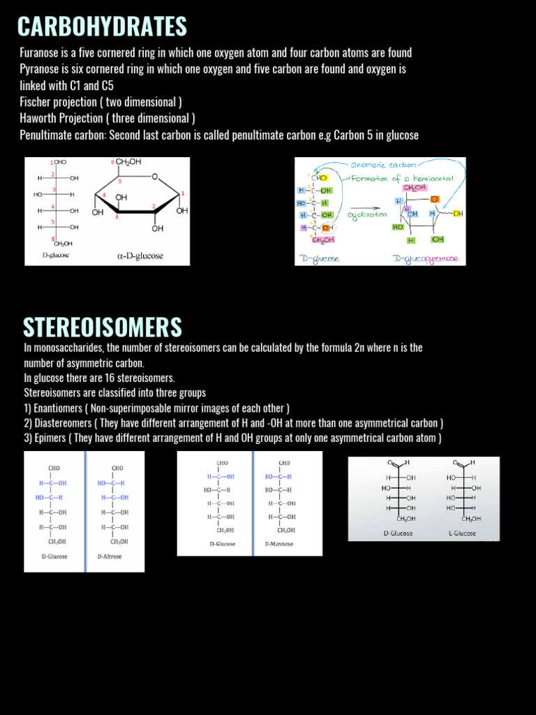 Carbohydrates | PDF | Carbohydrates | Acid
