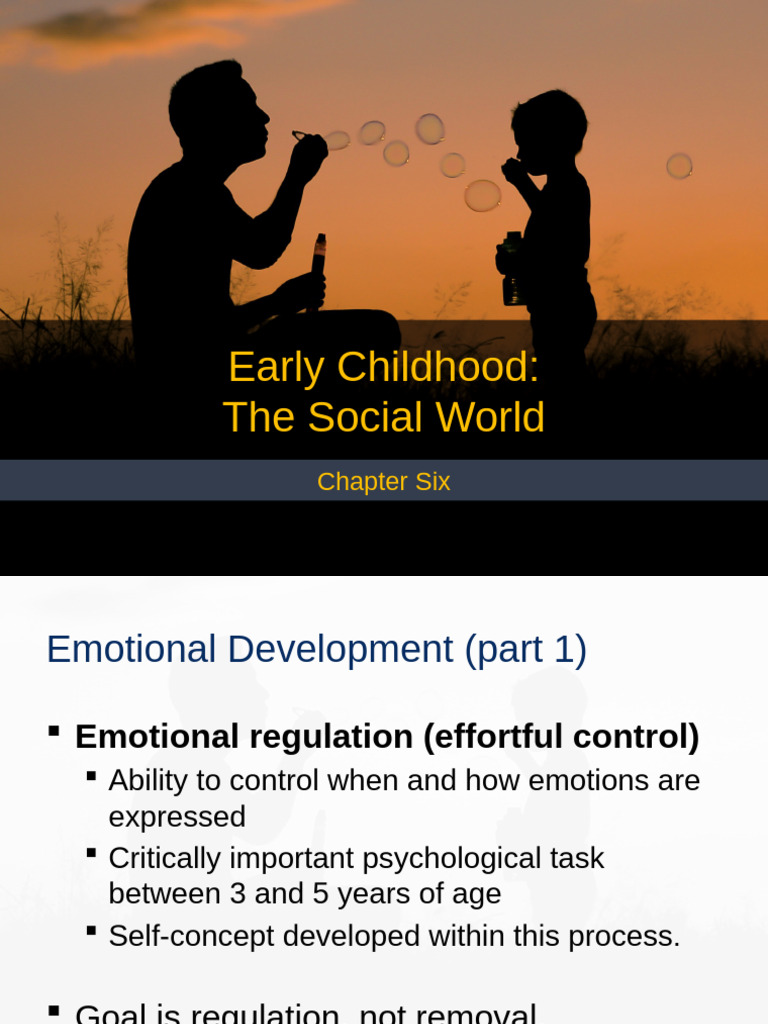 Berger Ch6 Early Childhood Social PowerPoint | PDF | Child Abuse | Parenting