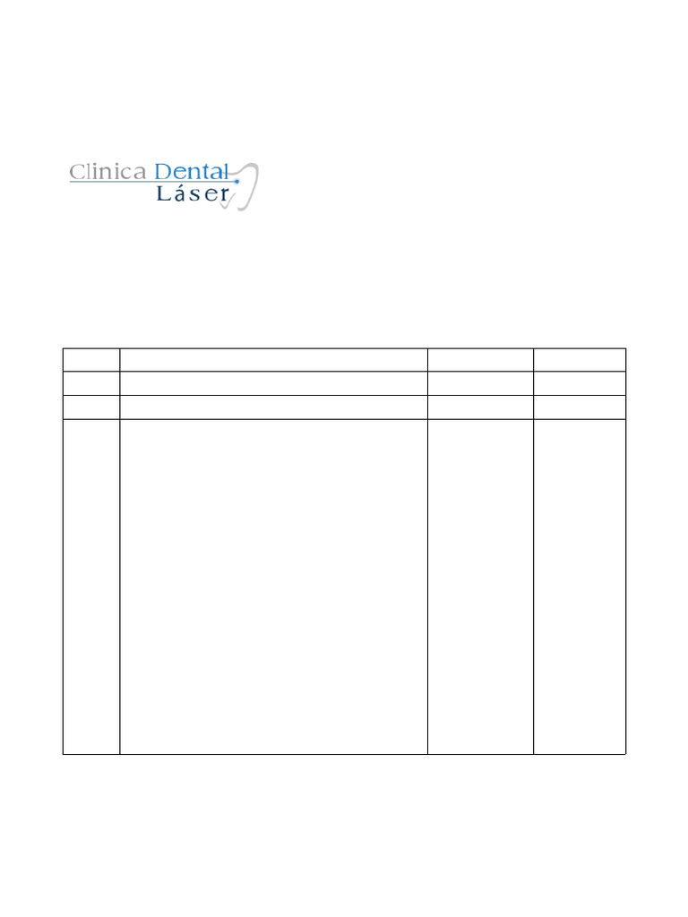 Clínica Dental Nueva Imagen Factura 2147483647 | PDF