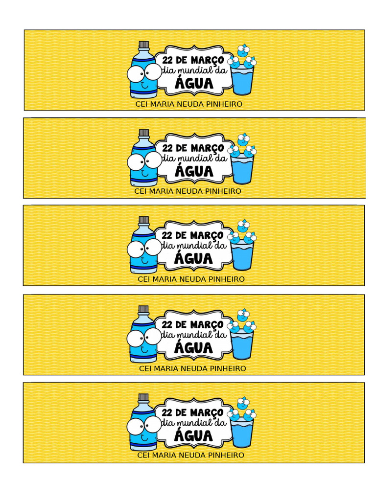 Rotulo+Agua. 2025 | PDF