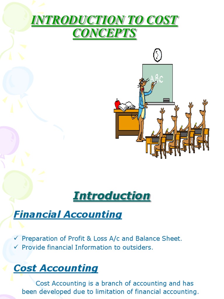 Introduction to Cost Accounting Concepts | PDF | Cost Accounting | Cost