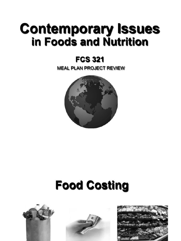 WK 5 F 16 FCS 321 Food Costing Notes | PDF | Supplemental Nutrition ...