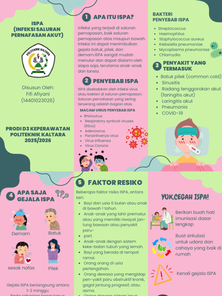 Fifi Afiyani - Leafleat ISPA | PDF