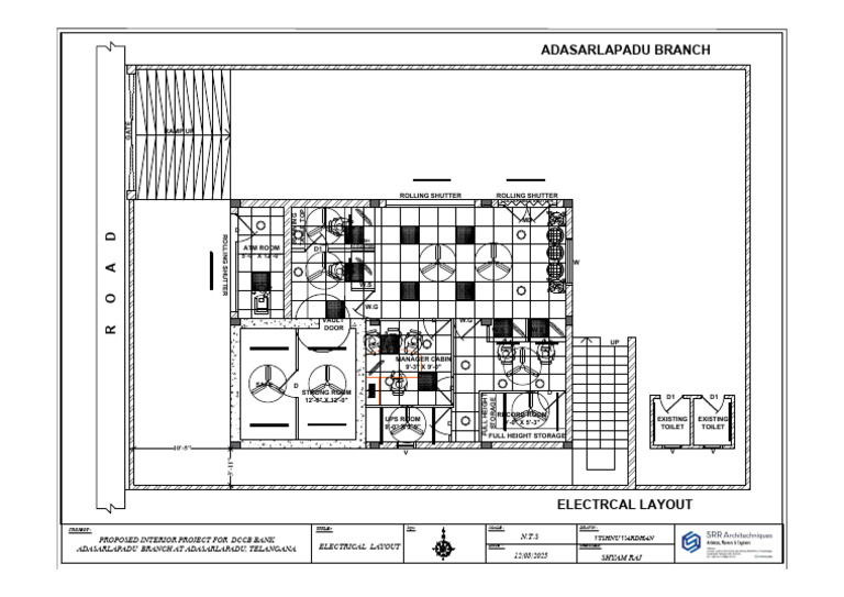 Dccb Adasarlapadu-electrical Layout | PDF | Banking
