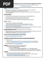 Dual Enrollment Guide for Students | PDF | Sat