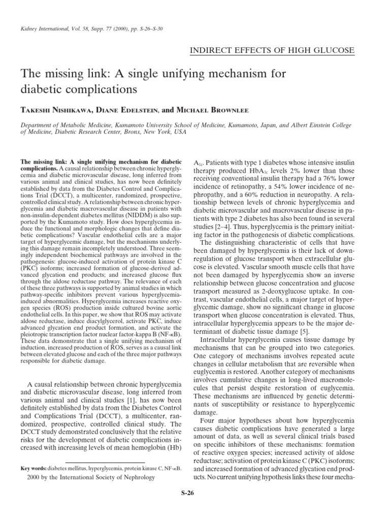 35.nishikawa, T., D. Edelstein, and M. Brownlee, The Missing Linka Single Unifying Mechanism For ...