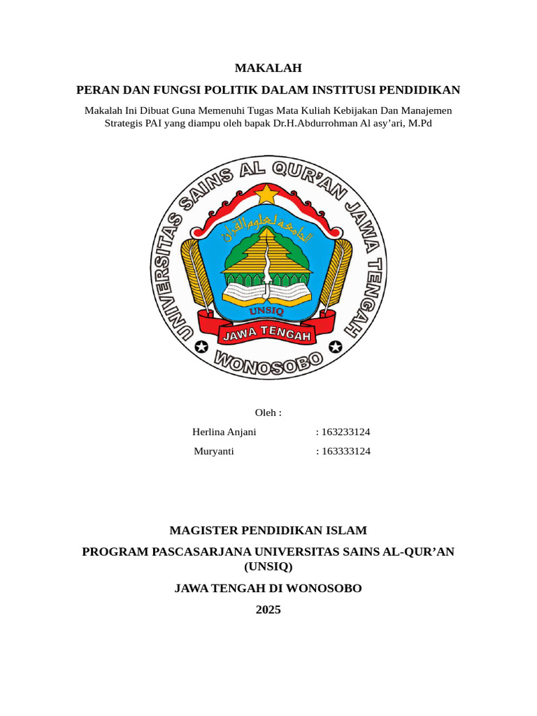 MAKALAH Bu Mury Dan Bu Her | PDF