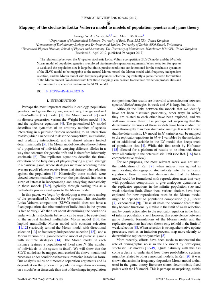 PhysRevE 96 022416 | PDF | Eigenvalues And Eigenvectors | Applied Mathematics