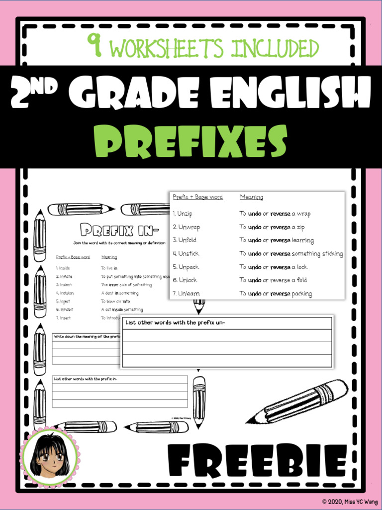 2nd Grade Prefix Worksheets PDF | PDF
