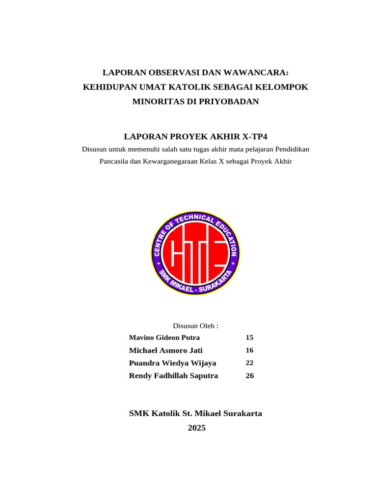 Laporan Observasi Dan Wawancara | PDF