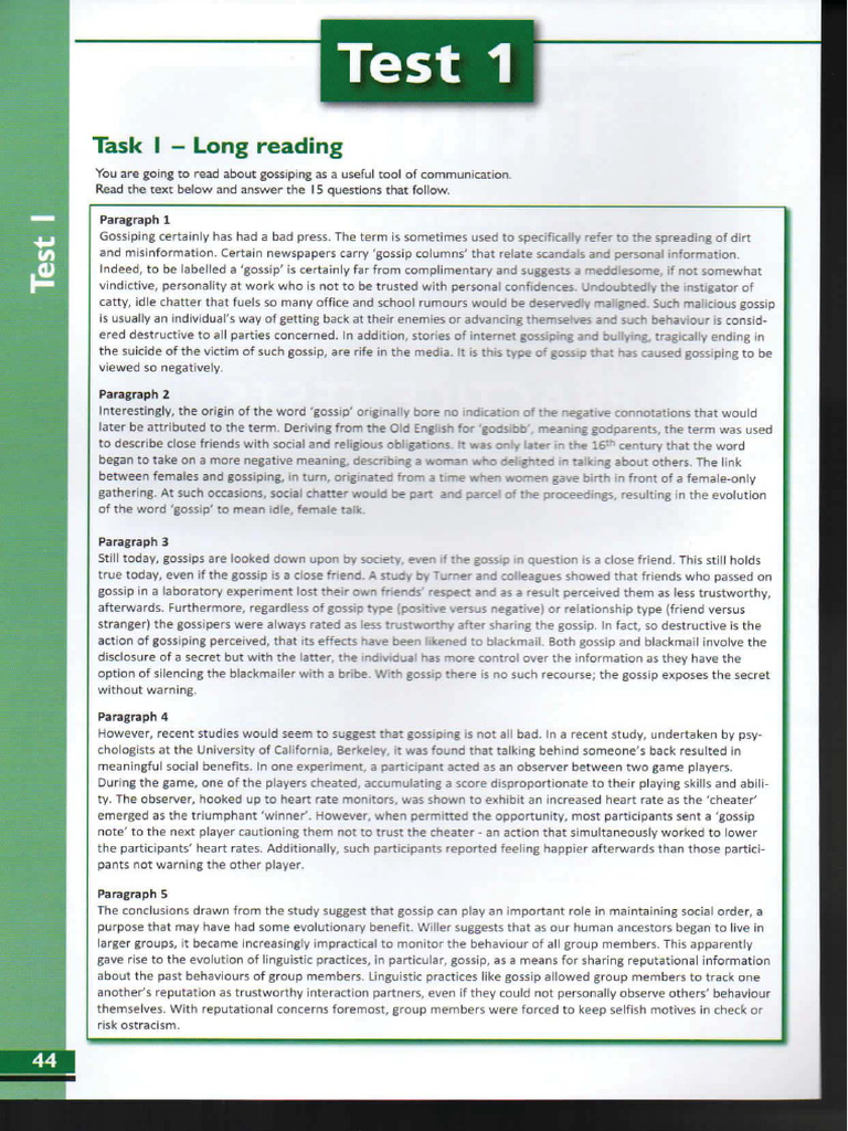 Trinity ISE III Practice Tests 1 - Editable | PDF