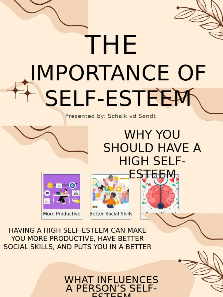 LO Self-Esteem Slideshow Gr10 | PDF