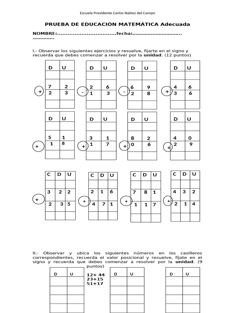 Prueba de Sumas Pascal y Jorge | PDF